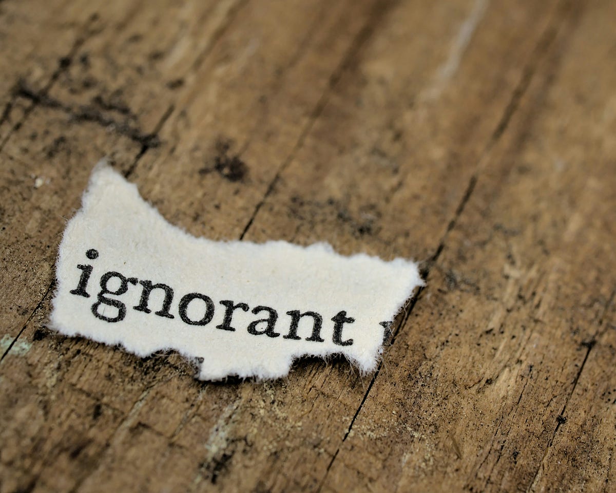 Being Ignorant Will Destroy You. Learn to Love Learning | by DANIEL ...