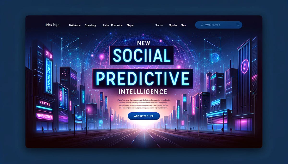 Creating New Social Predictive Intelligence with AI | by Dr. Alex Liu ...