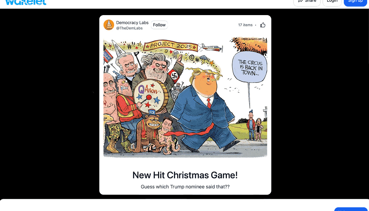 Just in time for Xmas: JEOPARDY — MAGA EDITION — Name That Trump ...