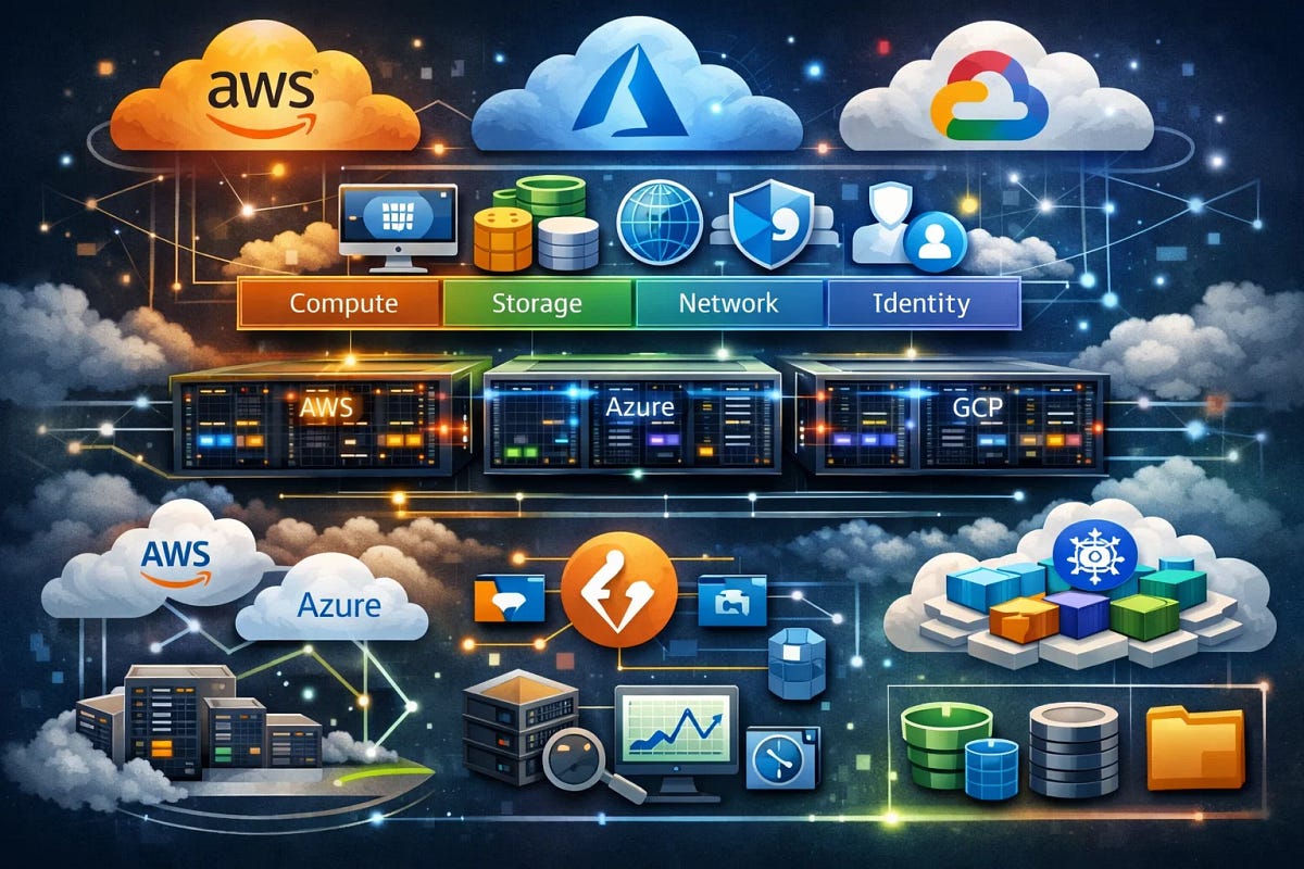 AWS, Azure, GCP Look Different But Under the Hood, They’re Shockingly ...