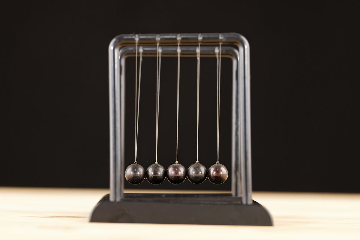 Pendulum. Life swings like a pendulum backward… | by yusrin | Medium