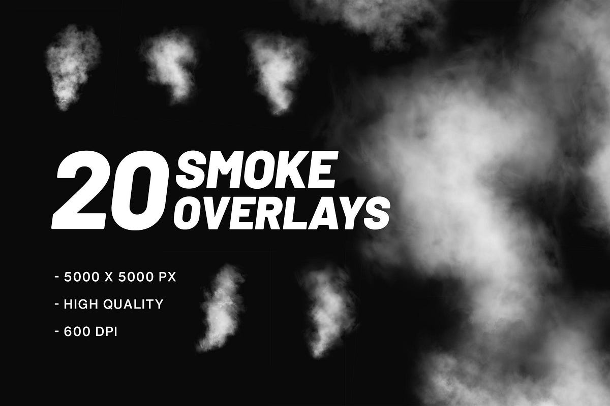 20 Smoke Overlays (Graphics / Backgrounds) | by Neonnebula | Apr, 2024 ...