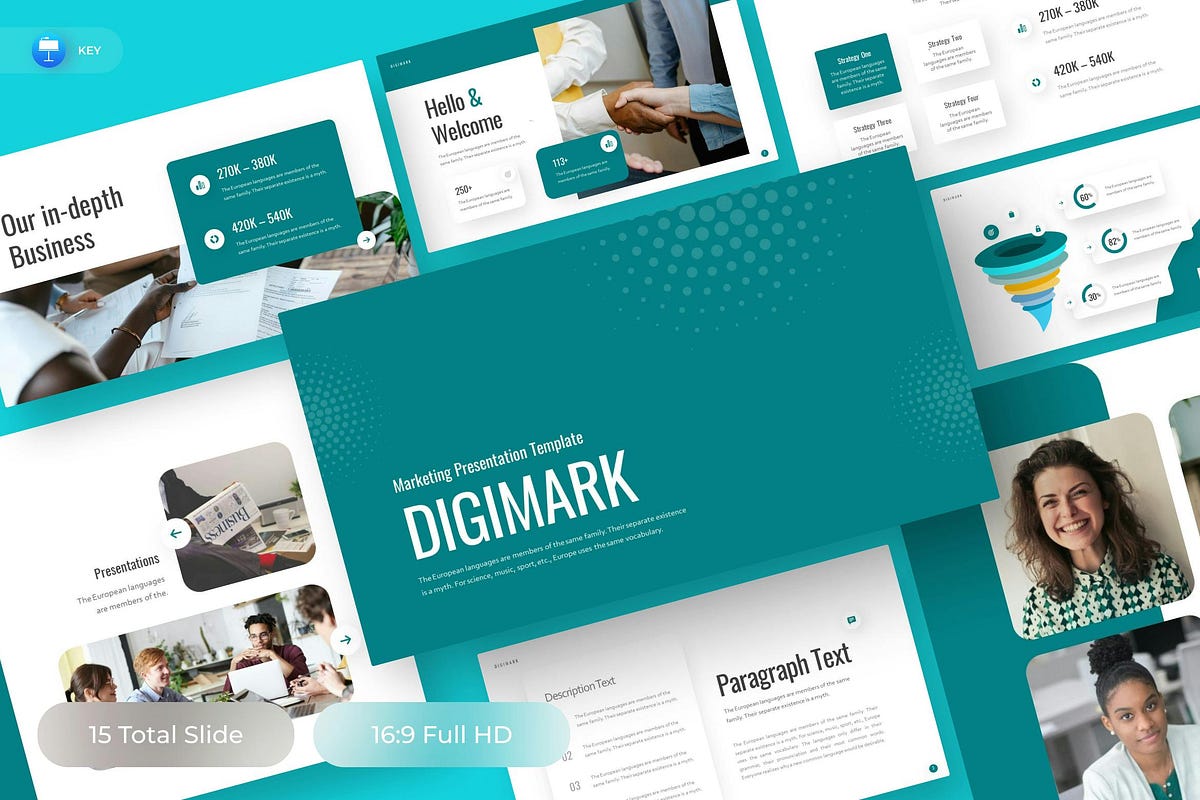 Digimark — Marketing Google Slide Template | by Digitaldynamo | Jul, 2024 | Medium