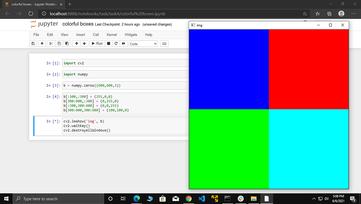 Task Description 📄 🔅 Task 4.1 📌 Create an image by yourself Using ...