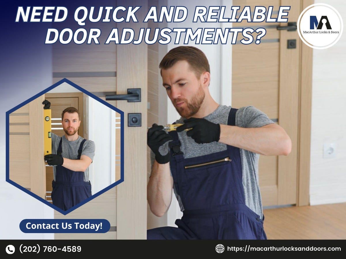 Door Adjustment Services Washington DC - John MacArthur - Medium