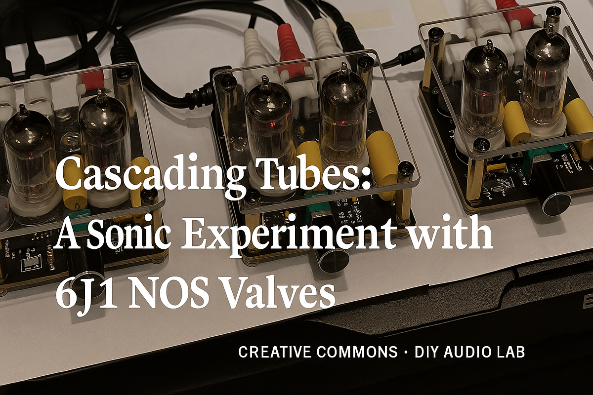 Cascading Tubes: A Sonic Experiment with 6J1 NOS Valves | by Guido ...
