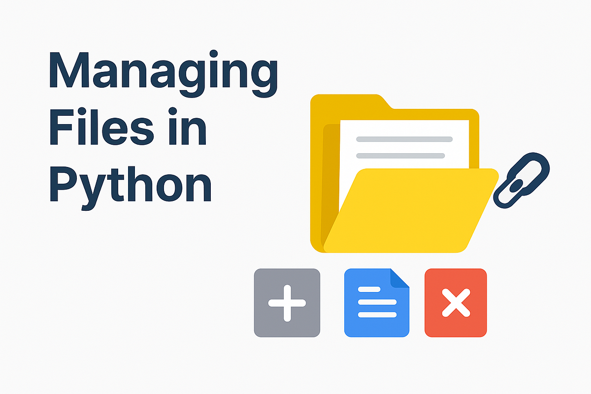 Lesson 18: Managing files in Python | by Anuva Das | Aug, 2025 | Medium