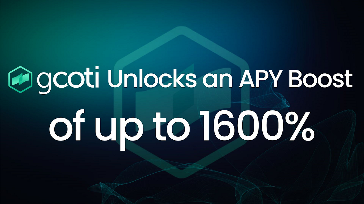 You Voted and Decided: New APY Boost of 1600% is Now Enabled! | by COTI | COTI | Medium