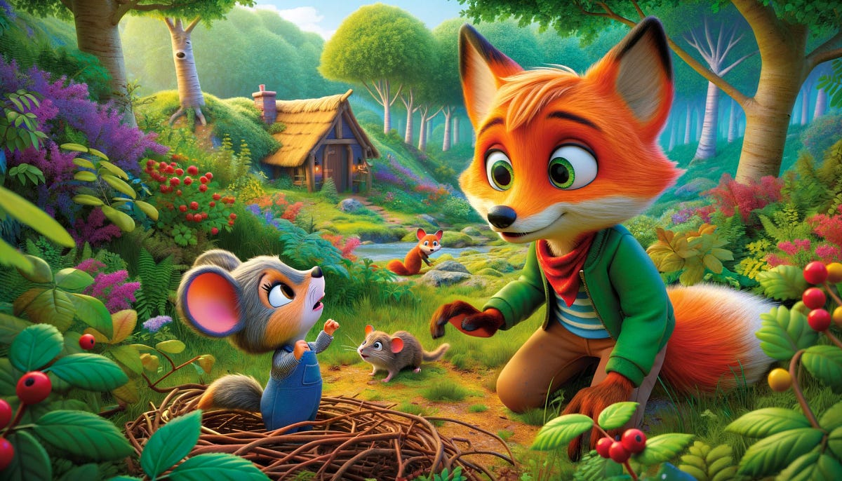 Little Fox’s Lesson. How a young fox learns about… | by CJ Coop ...