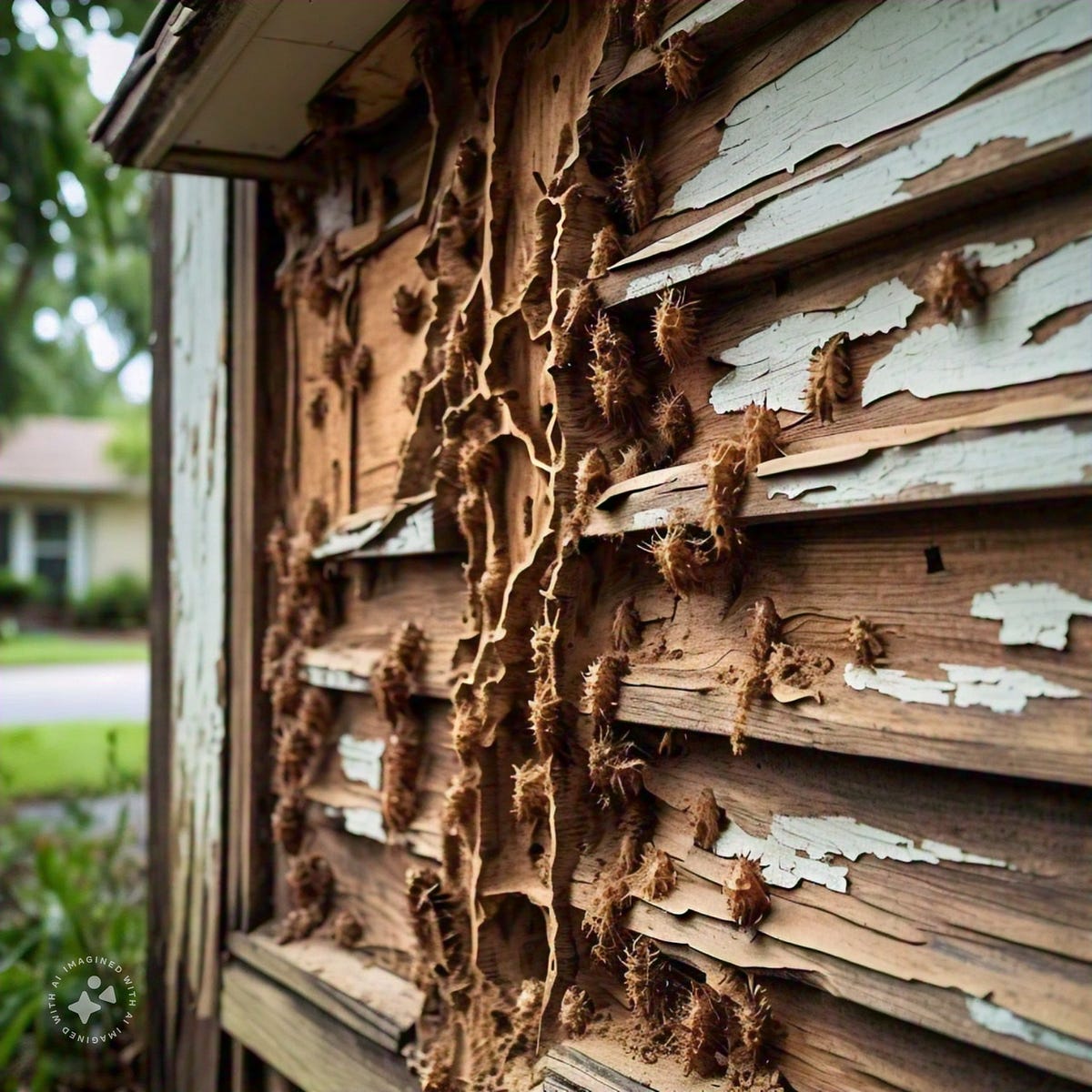 How do termites damage homes?. As the sun rose over the small suburban ...