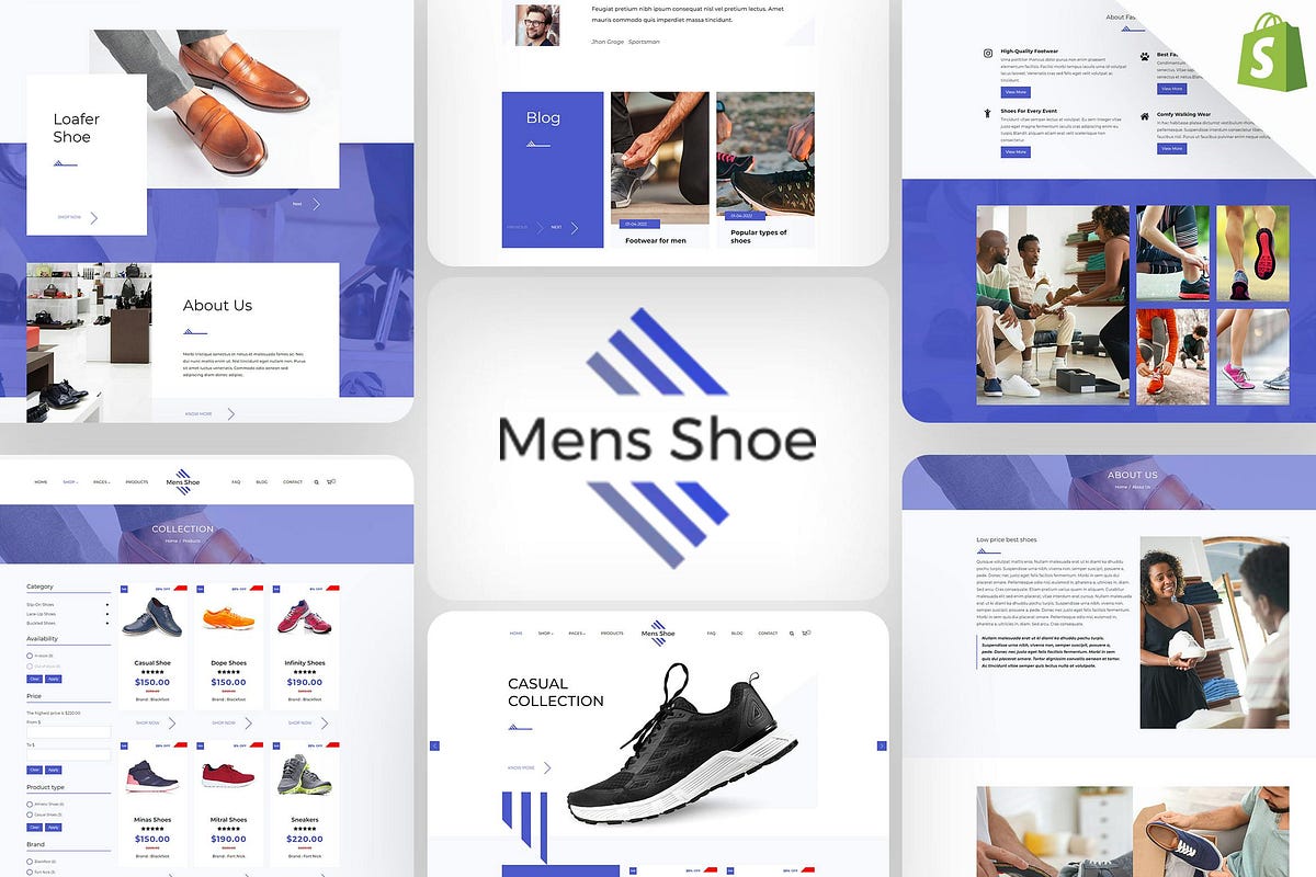 FashionFeet — Shoe Store Shopify Theme,luxury shop | by Illustrapro ...