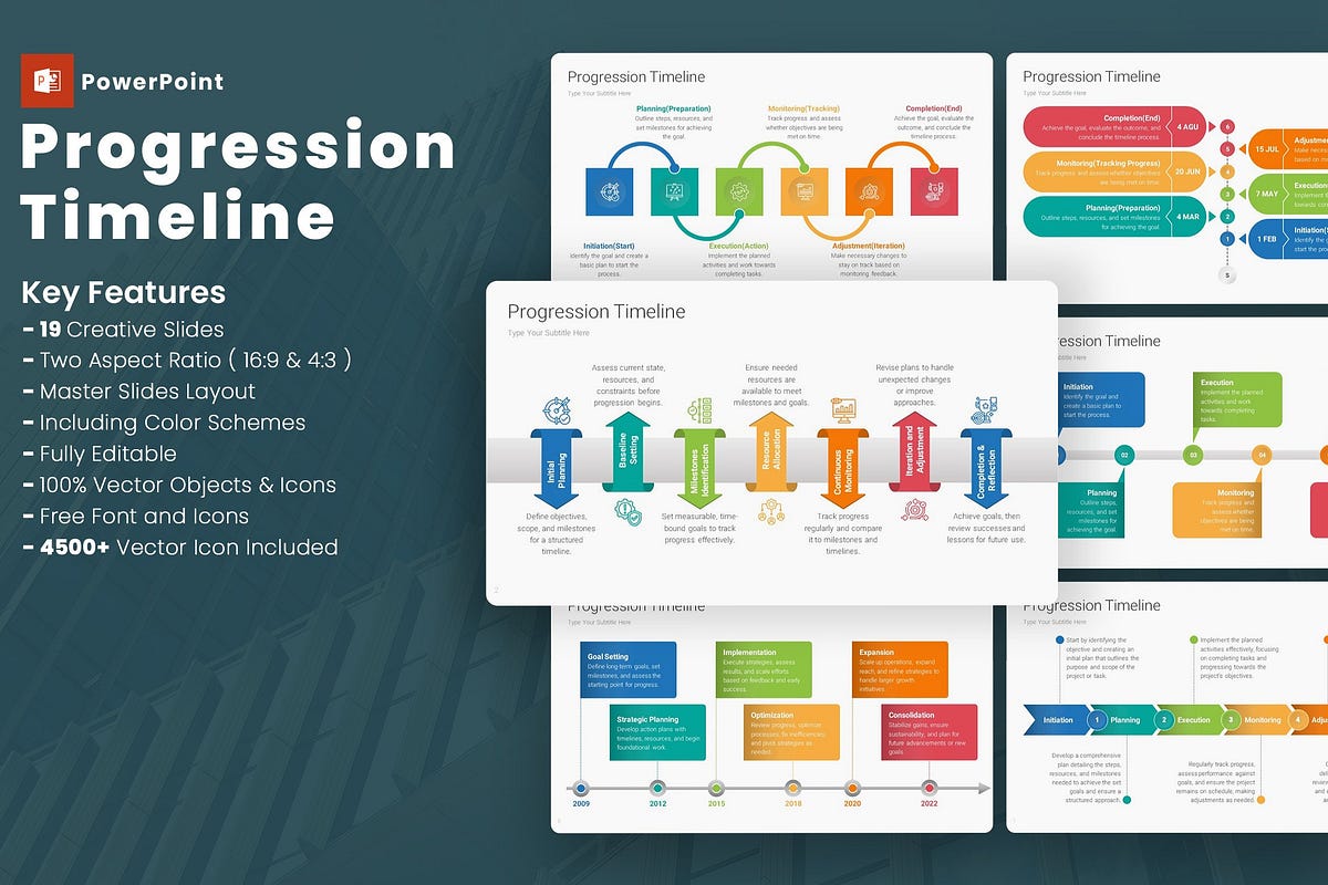 Progression Timeline PowerPoint Templates | by Vedpac1 | Oct, 2024 | Medium