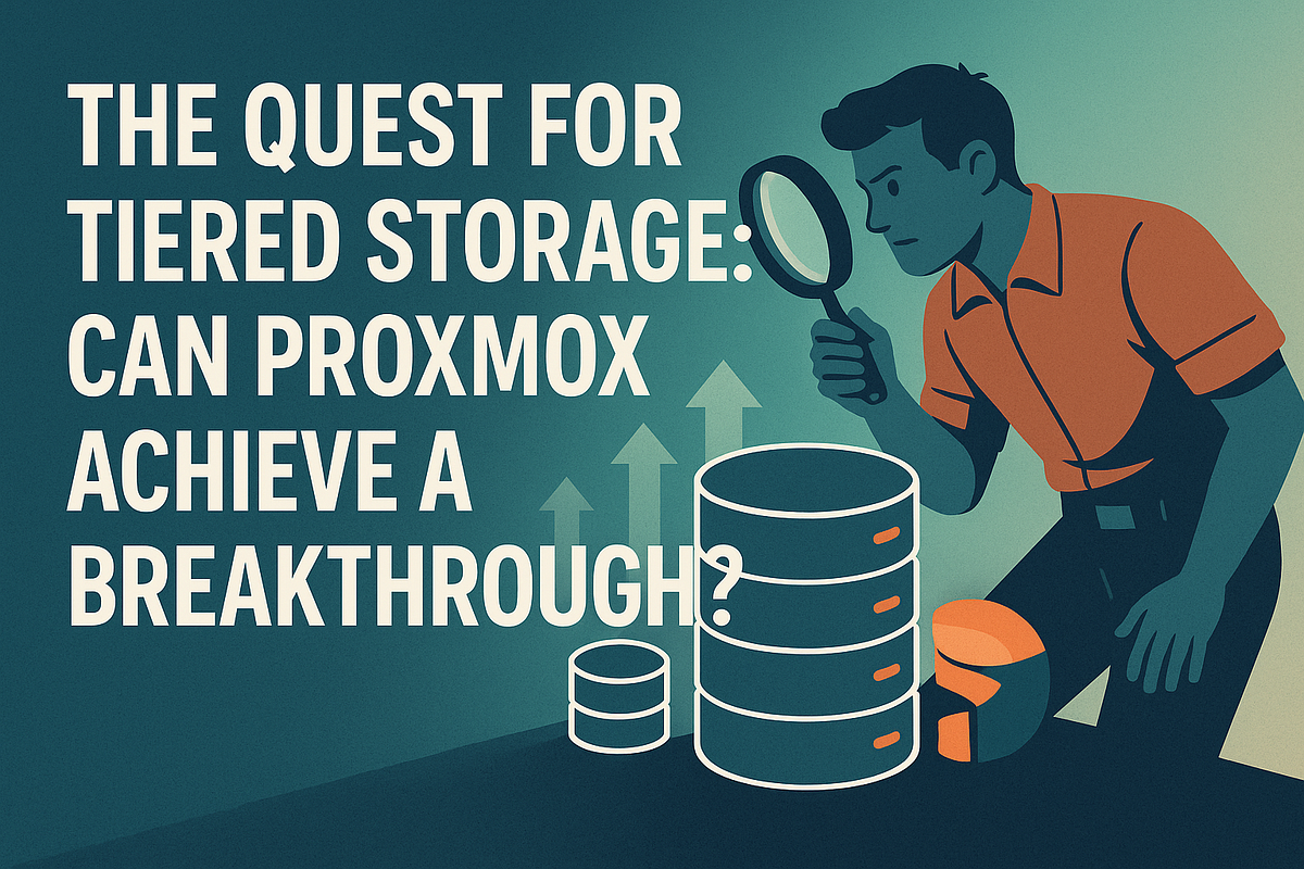 Can Proxmox Finally Nail Tiered Storage? A Closer Look at the ...