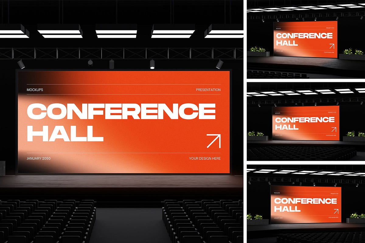 Conference Hall Screen Mockup | by Circuitseraph | Sep, 2024 | Medium