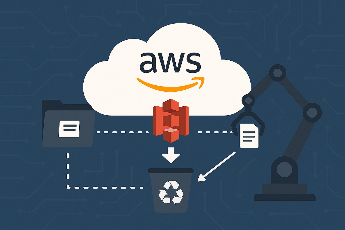🔒 Build Your Own “Auto-Cleaning” File Inbox on AWS | by BHARAT PRAKASH INANI | Medium