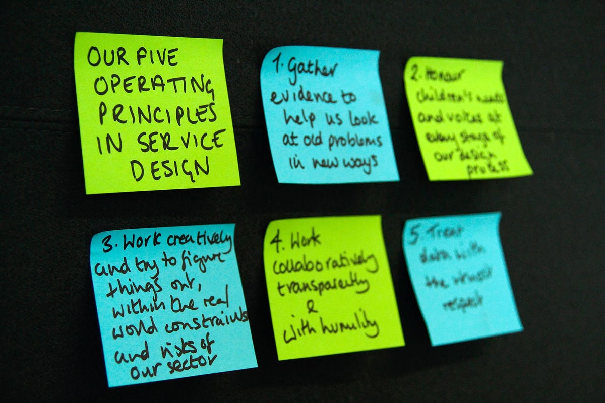 The 5 Operating Principles of Barnardo’s Service Design Team | by ...