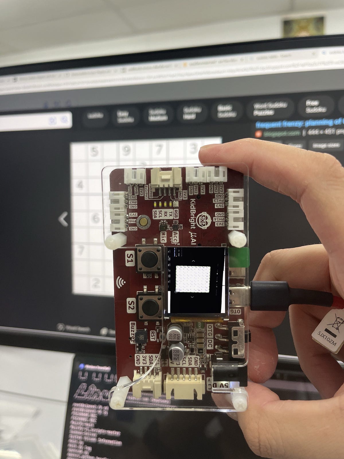 Sudoku EdgeAI with KidBright µAI Board | by Aueaphum Aueawatthanaphisut ...
