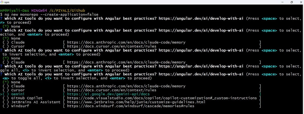 Angular 20 : Zoneless Application Creation | by Piyali Das | Sep, 2025 ...