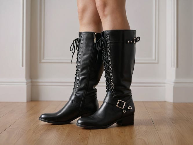Black Mid Calf Boots | by Sadie Swift | Apr, 2024 | Medium