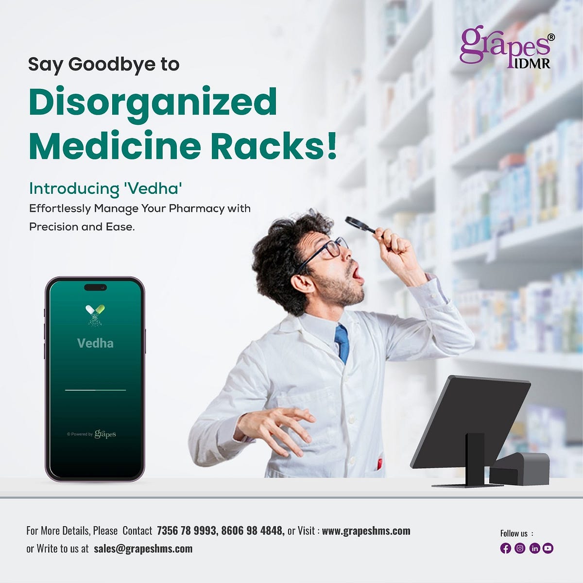 Revolutionizing Medicine Inventory Management with Vedha | by Grapes ...