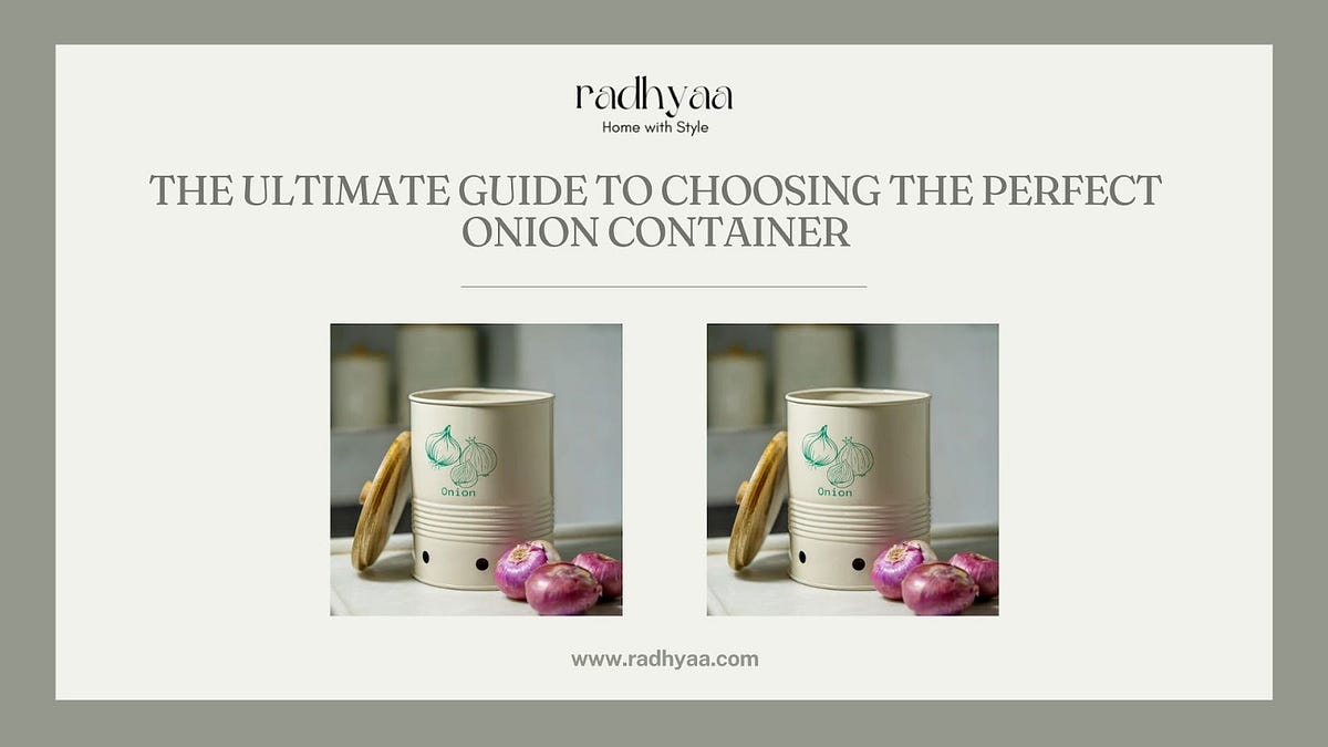 Eco-Friendly Onion Containers for Sustainable Living | by ...