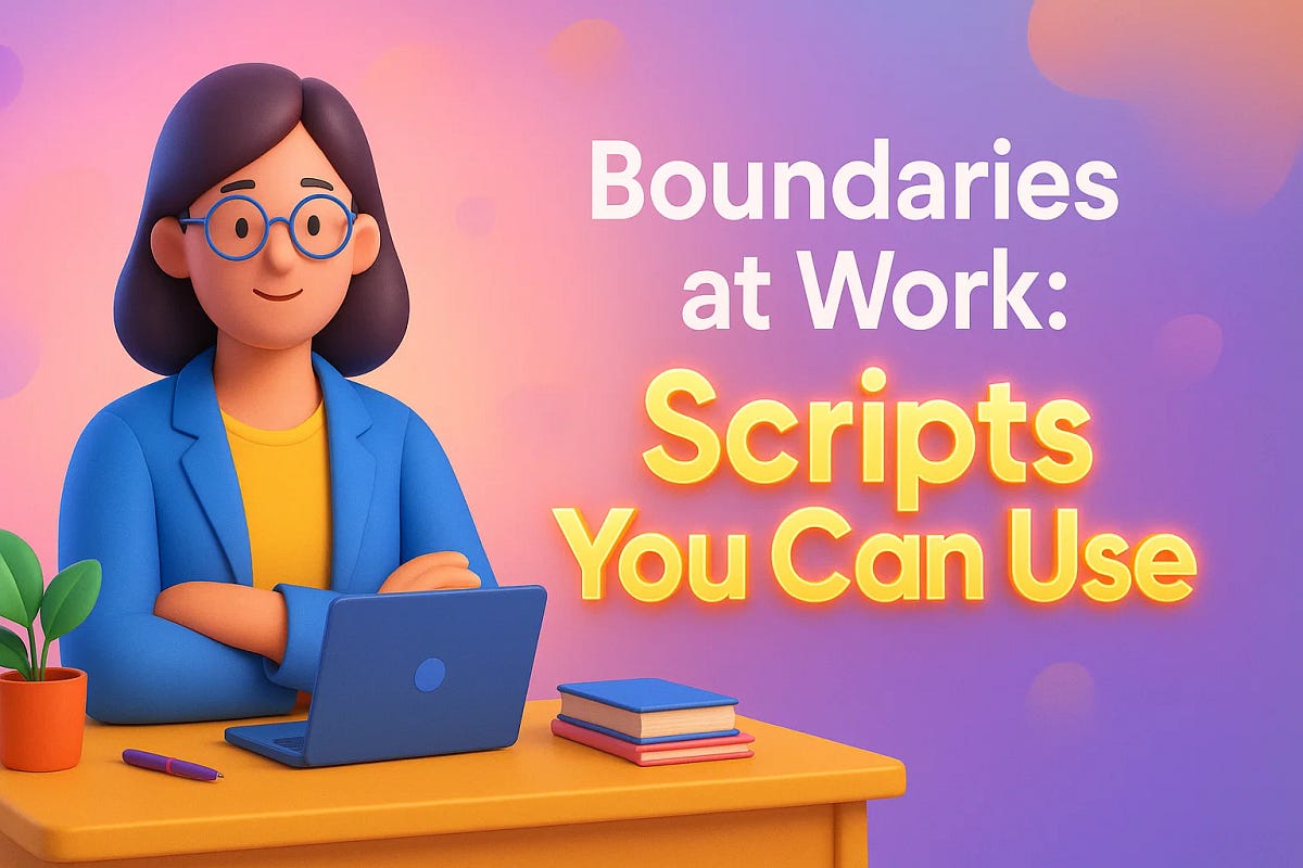 Boundaries at Work: Scripts You Can Use | by Tera Byte 26 | Write A Catalyst | Sep, 2025 | Medium
