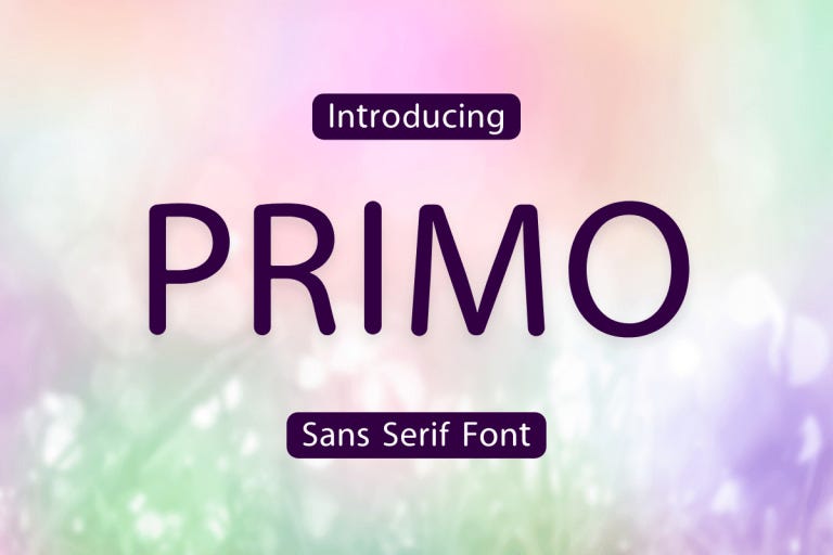 Primo Font - Yyaba366 - Medium