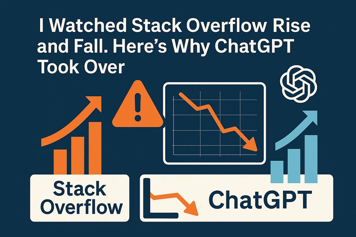 I Watched Stack Overflow Rise and Fall. Here’s Why ChatGPT Took Over. | by ArchitectOfExperience ...