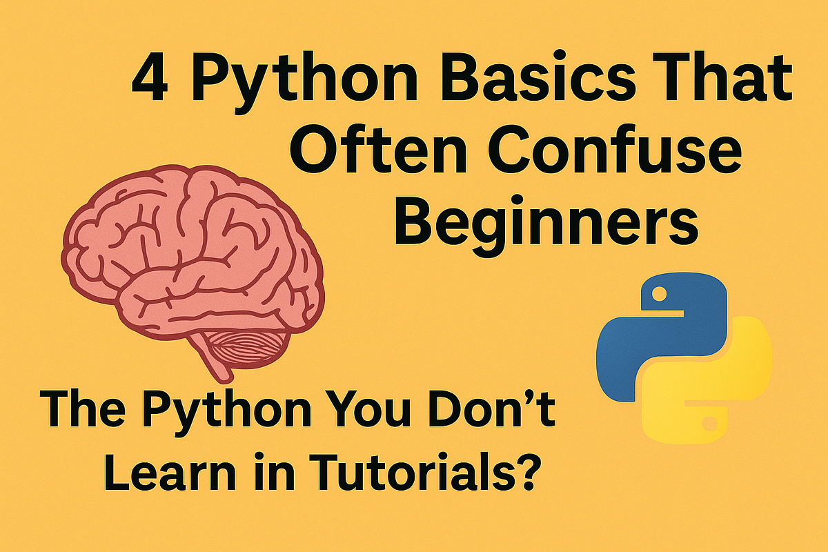 4 Python Basics That Often Confuse Beginners | by Jaume Boguñá | Python ...