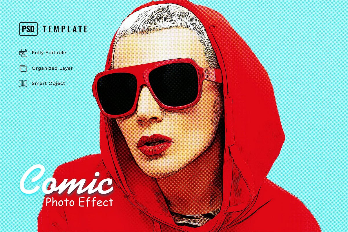 Comic Photo Effect | by Quasarquill | Jul, 2024 | Medium