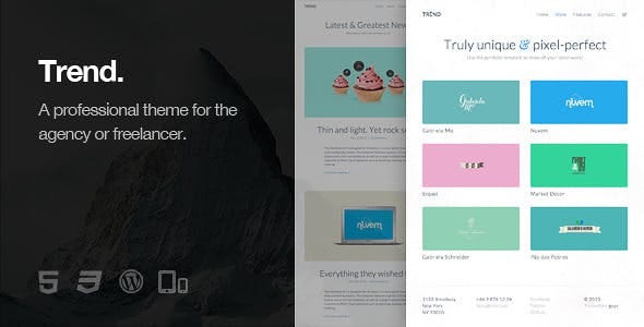 Trend A Versatile WordPress Theme for Modern Websites | by Jaliva | Aug ...