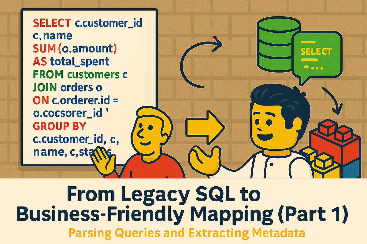 From Legacy SQL to Business-Friendly Mapping (Part 1): Parsing Queries ...