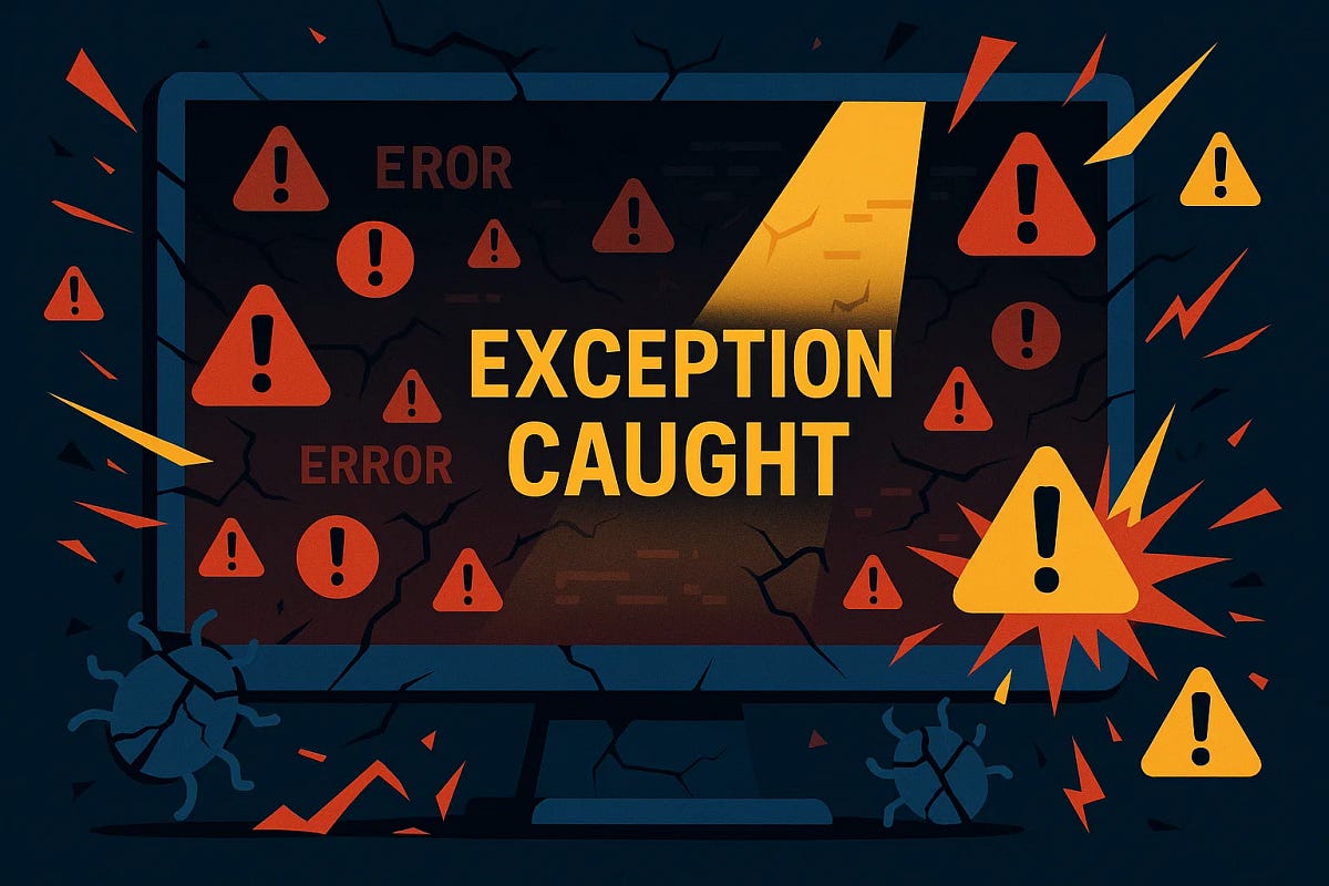 How I Caught the Silent Exceptions That Almost Killed My App | by Zain Ahmad | Stackademic