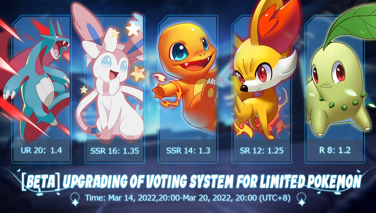 [Beta] Upgrading Of Voting System For Limited Pokemon | by PokeMine on ...