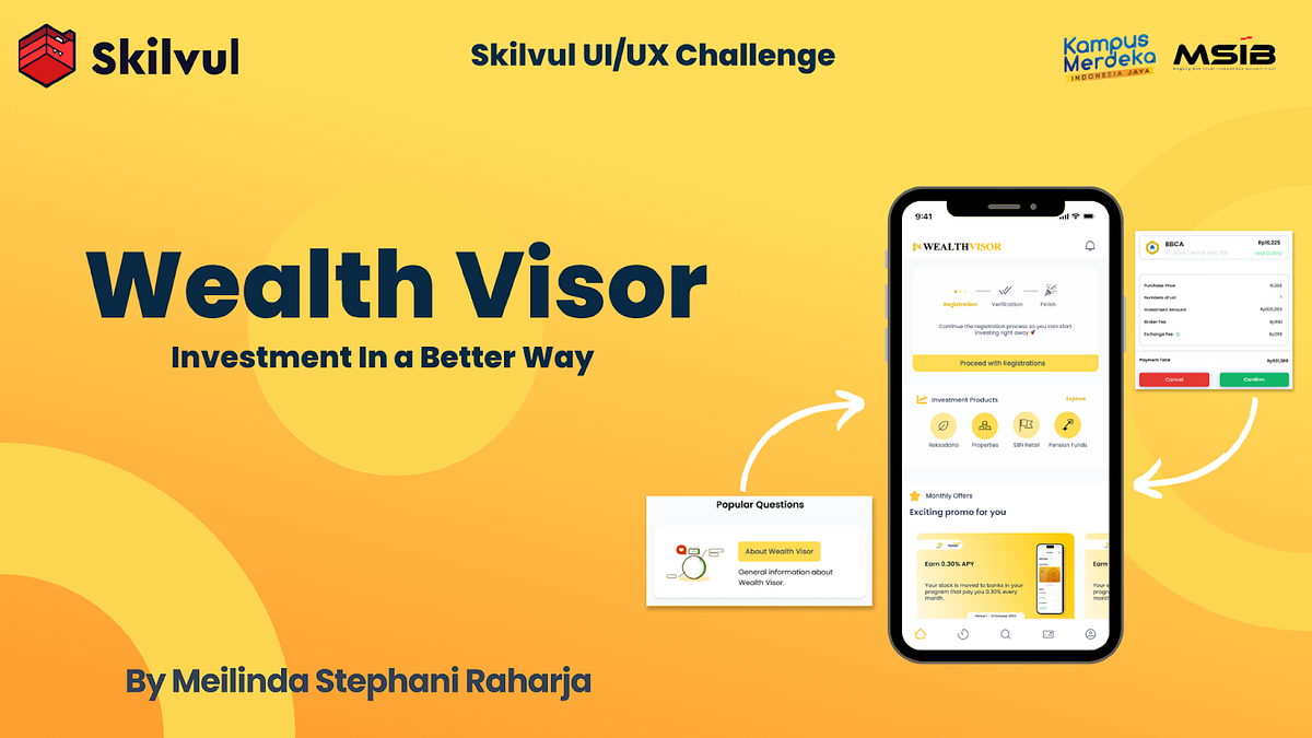 Wealth Visor: an easy and effective investment app — UX Case Study | by ...
