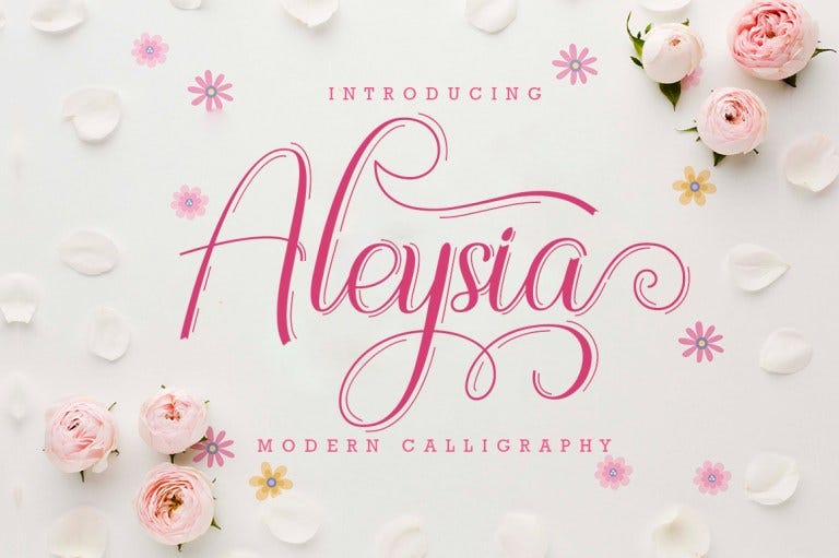 Aleysia Font | by Jgejaganoj | Oct, 2024 | Medium