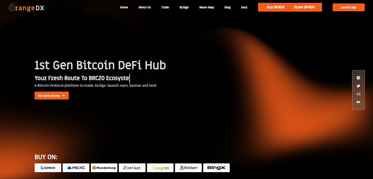 Staking $TX20 on OrangeDX: A Step-by-Step Guide | by Trex20 | Medium