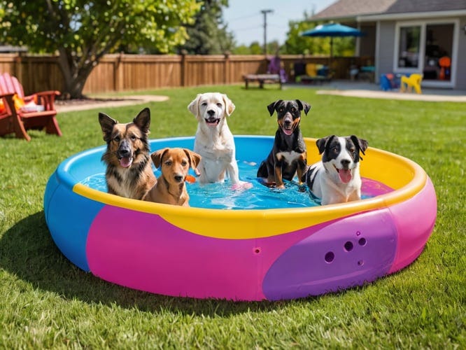 Plastic Dog Pools | by Poppy Ochoa | Apr, 2024 | Medium