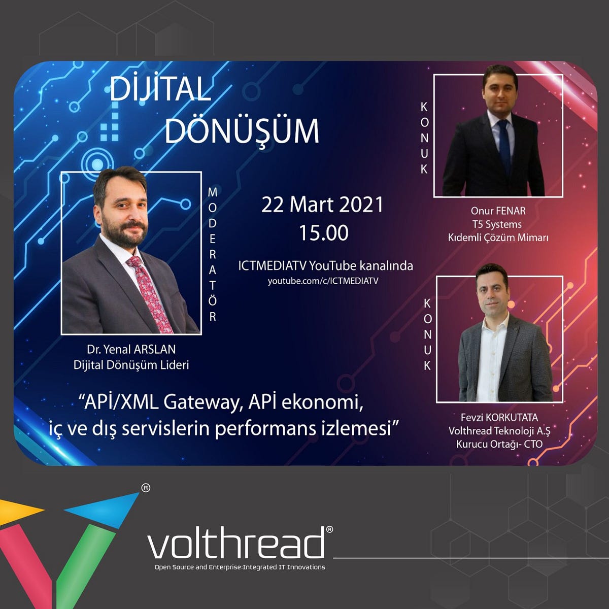 Dijital Dönüşüm ve Entegrasyon Katmanı - Volthread Technology