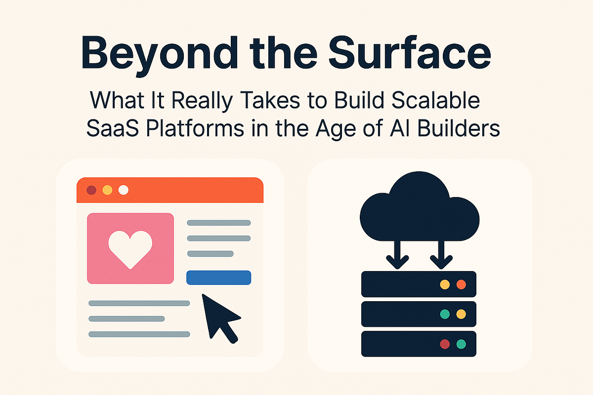 Beyond the Surface: What It Really Takes to Build Scalable SaaS Platforms in the Age of AI ...