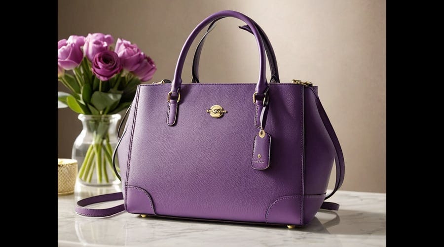 Purple Coach Purse | by Nyla Turner | Medium