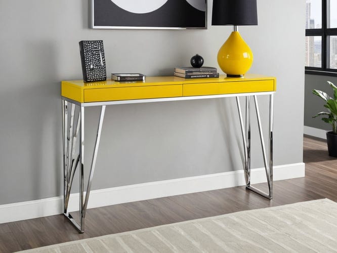 Yellow Console Tables | by Gerardo Russell | Medium