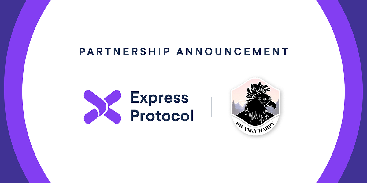 Express Protocol NFT Marketplace Partnership with Swanky Harpy NFT | Aconomy-Foundation