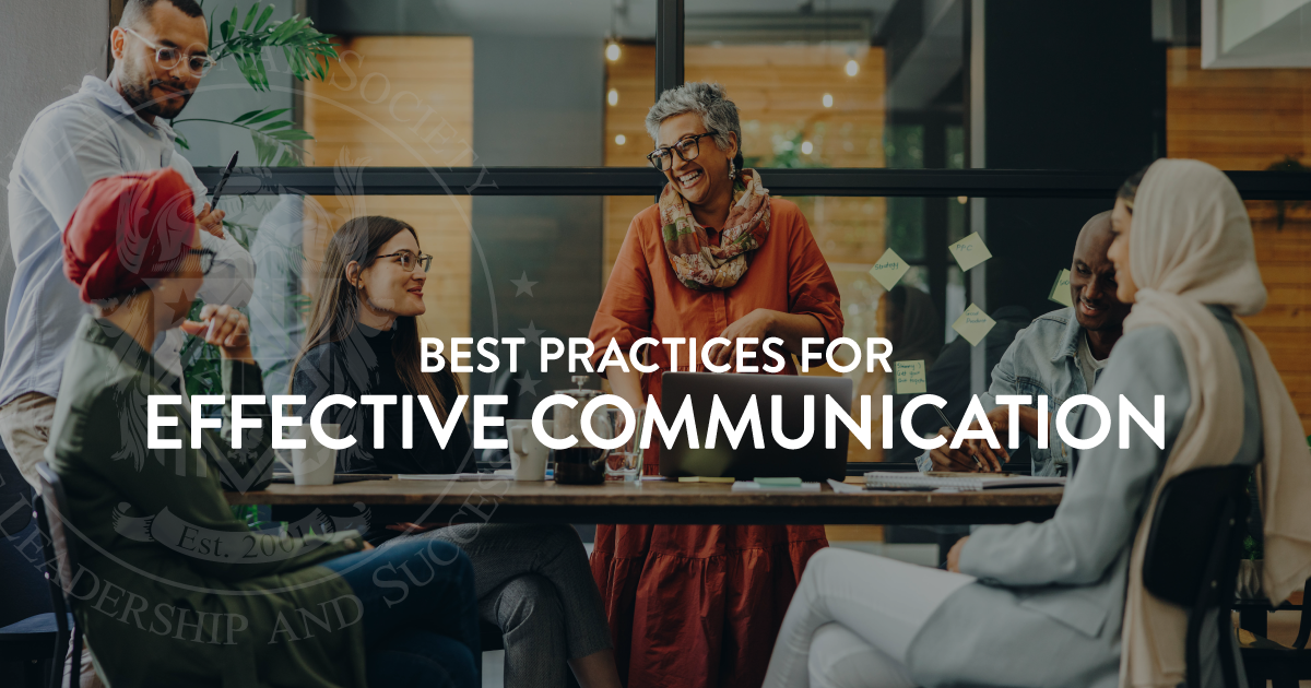 Best Practices for Effective Communication | by The National Society of ...