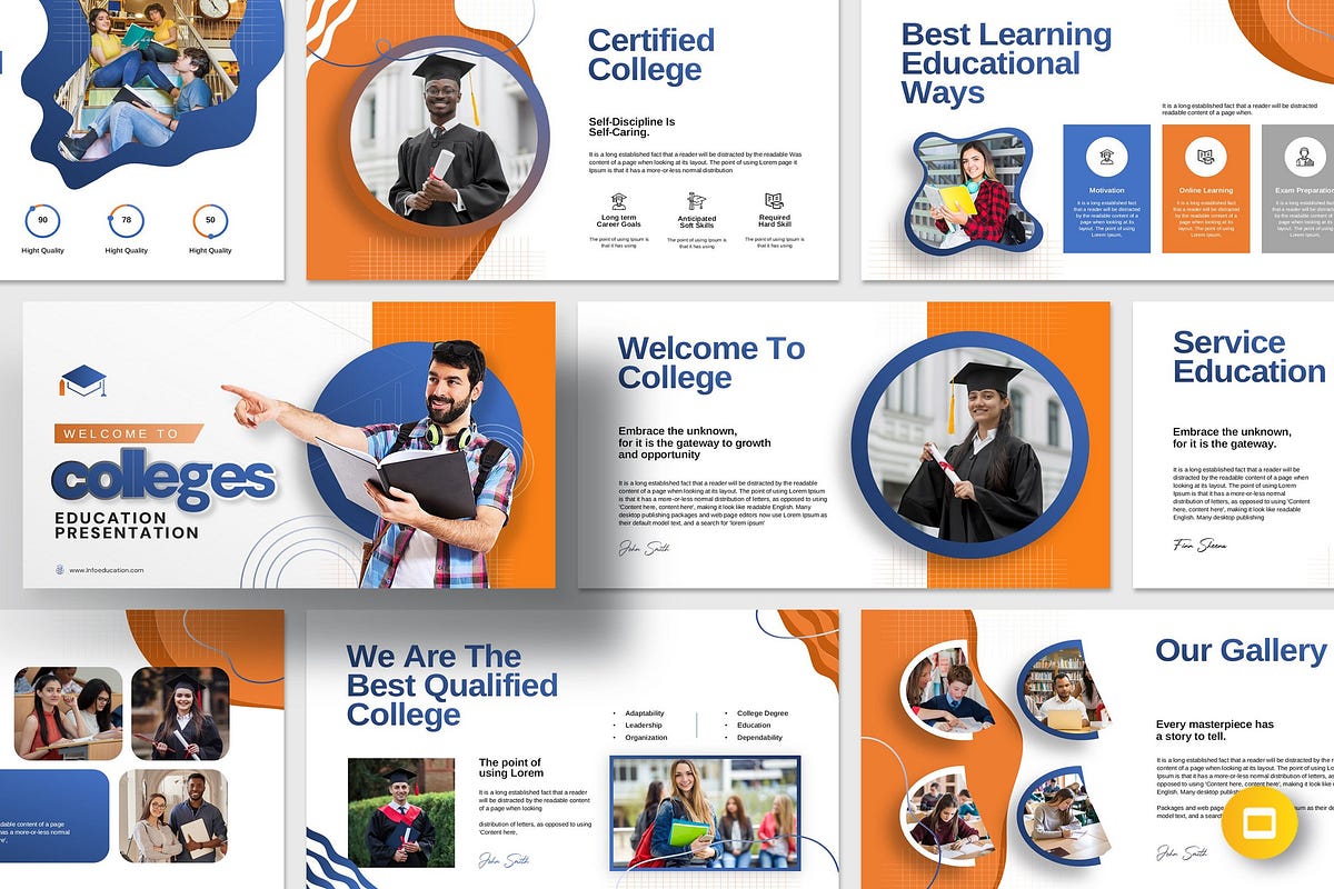 College Google Slides Template | by Artisanalchemy | Aug, 2024 | Medium