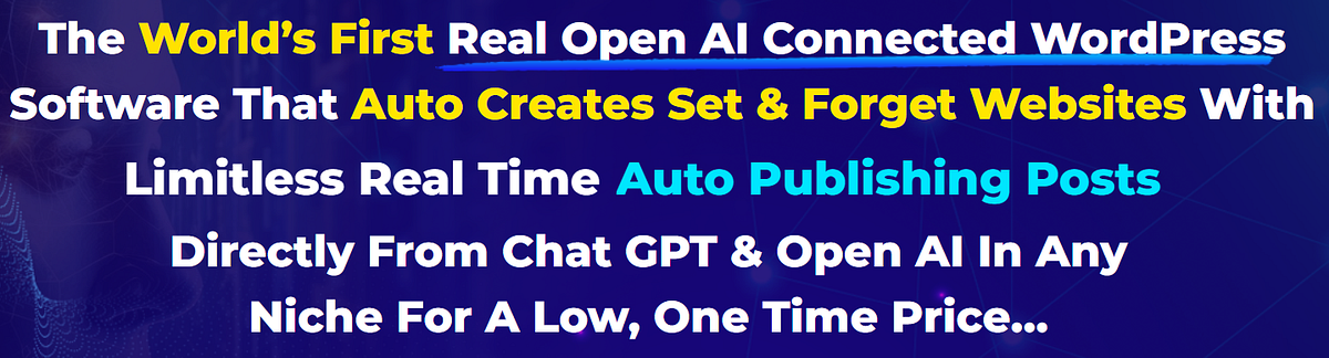 World’s First True Auto Chat GPT Website Publisher — GPT Studio Review: Revolutionizing Website ...