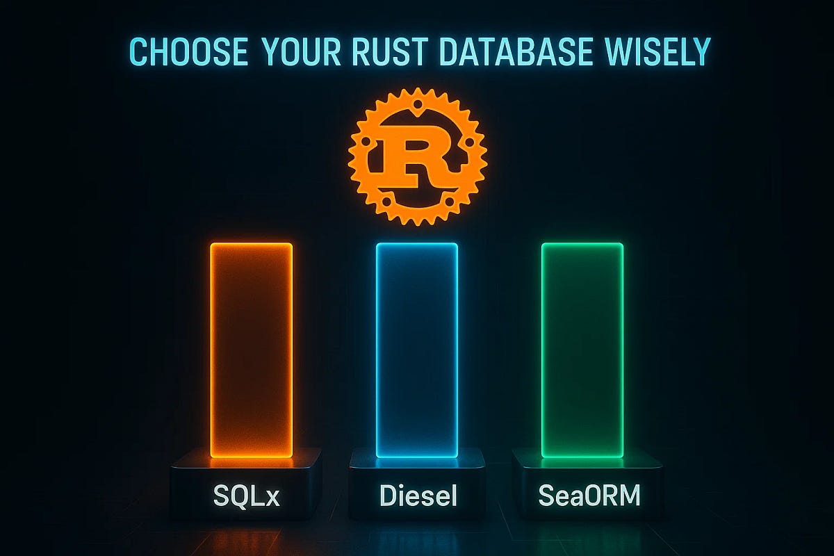 3 Rust Database Libraries Compared: SQLx vs Diesel vs SeaORM | by DevLogic - Engineering ...