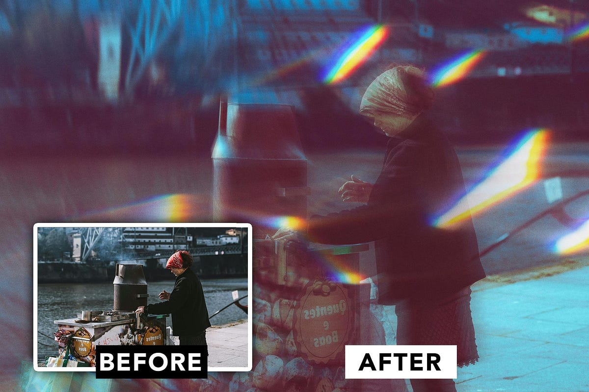 Blurry Rainbow Glare Photo Effect | by Illustrapro | Jun, 2024 | Medium