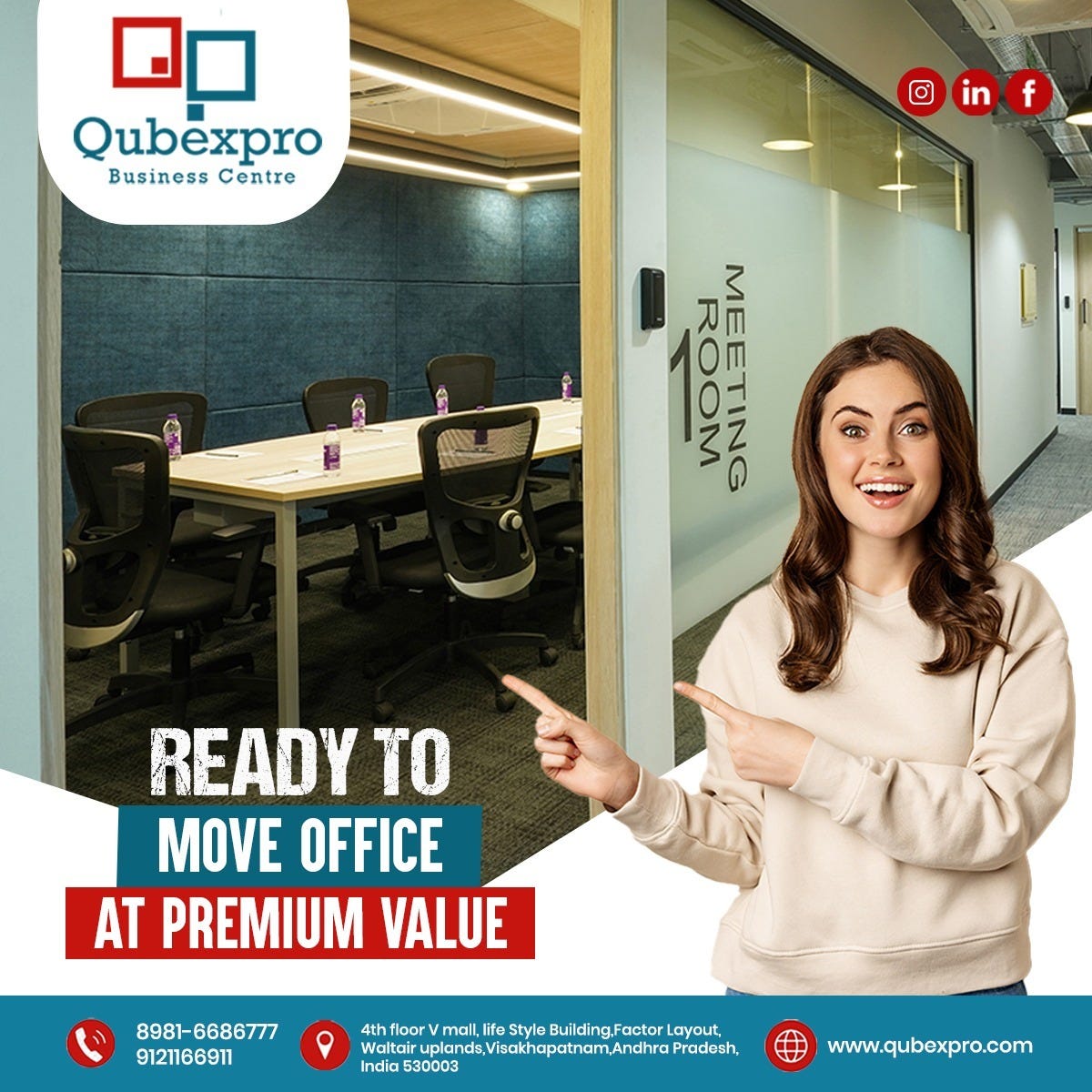 Ready-to-Move Premium Office Space in Vizag: Qubex Pro | by Qubexpro Business Centre | Aug, 2024 ...