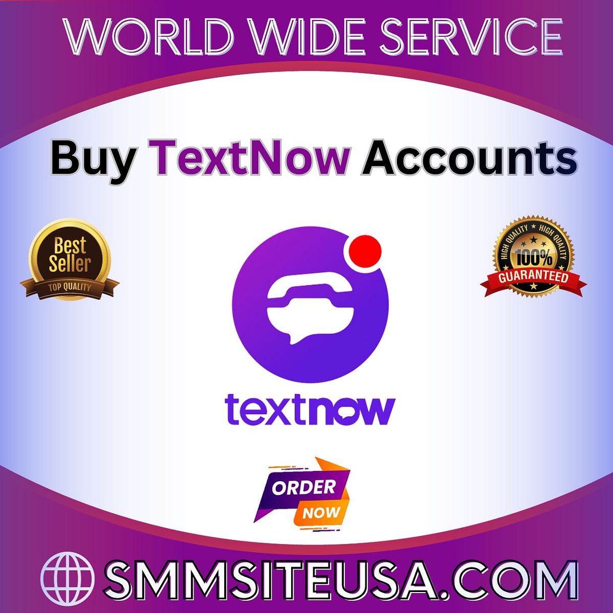 Buy TextNow Accounts. Email: smmsiteusa@gmail.com | by George Vauhan ...